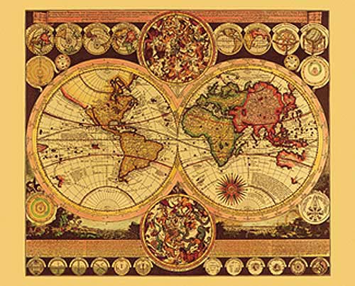 World Map By Peter Schenk - United States Map