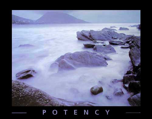 Poster 40x50 cm: Potency (Motivation) | Fantastic Pictures