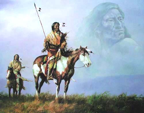 Poster 40x50 Cm Plain Scouts Indianer Fantastic Pictures